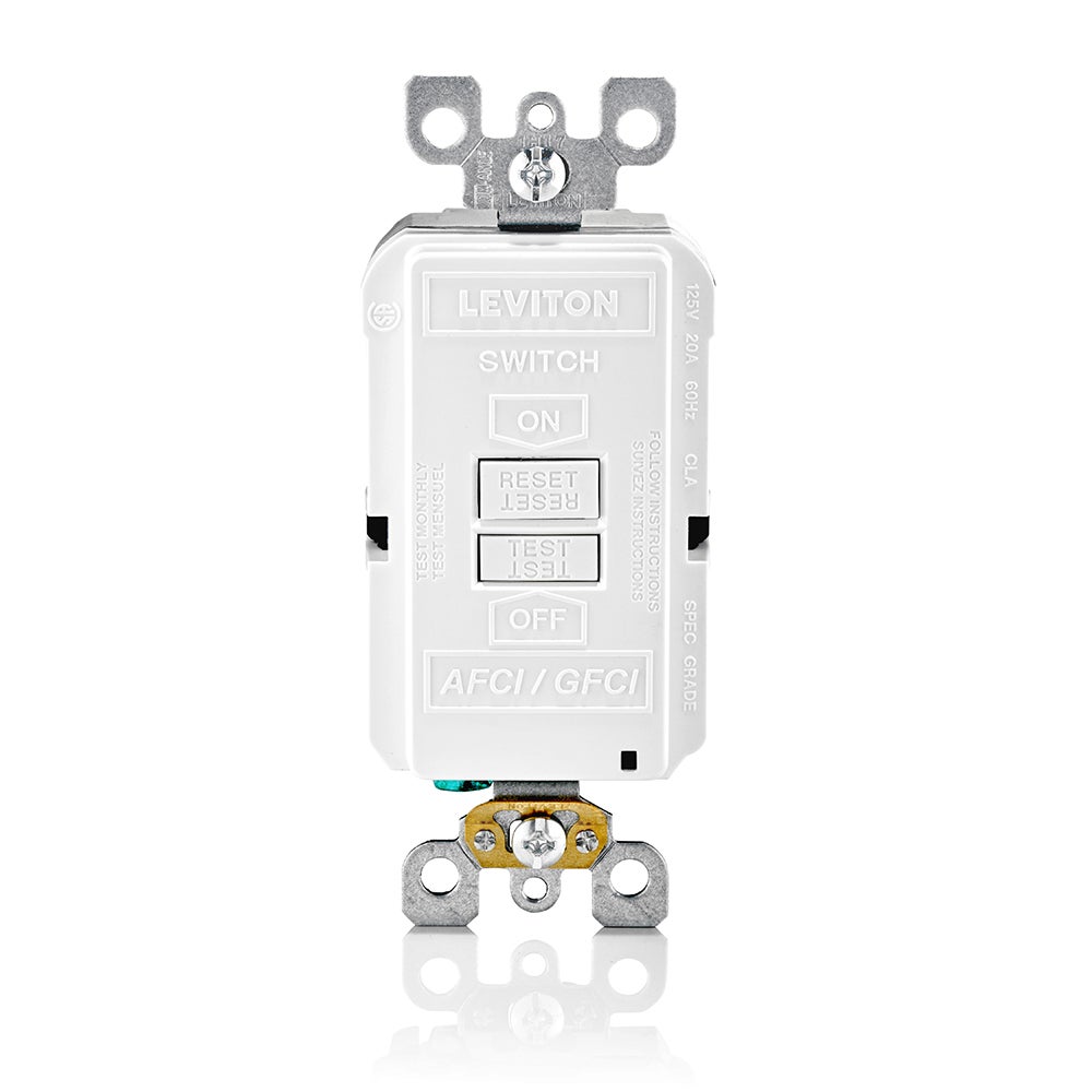 Dual Function AFCI/GFCI | Leviton Manufacturing