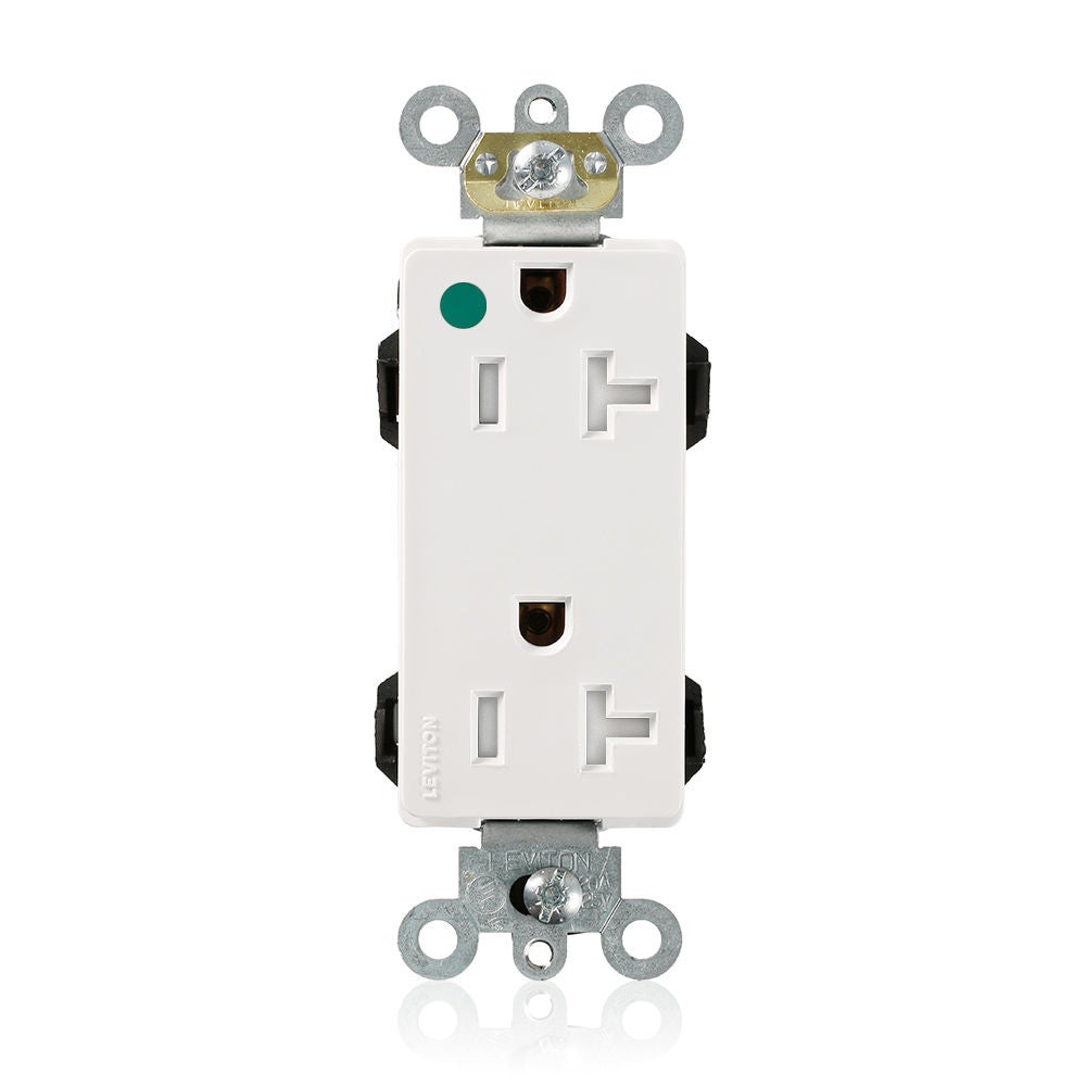 Lev-Lok Modular | Straight Blade Receptacles | Leviton