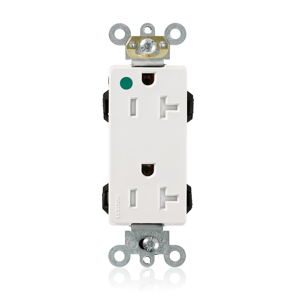 Lev-Lok Modular | Straight Blade Receptacles | Leviton