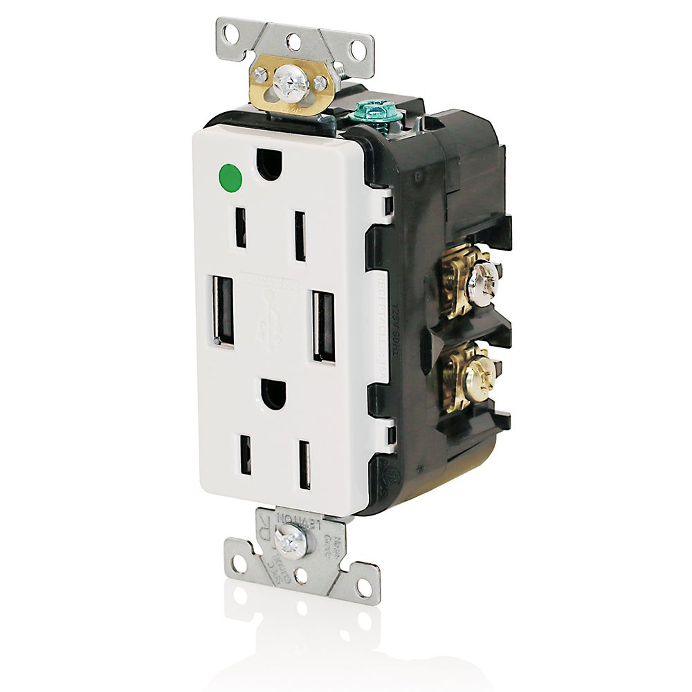 Straight Blade Receptacles | Commercial Switches | Leviton