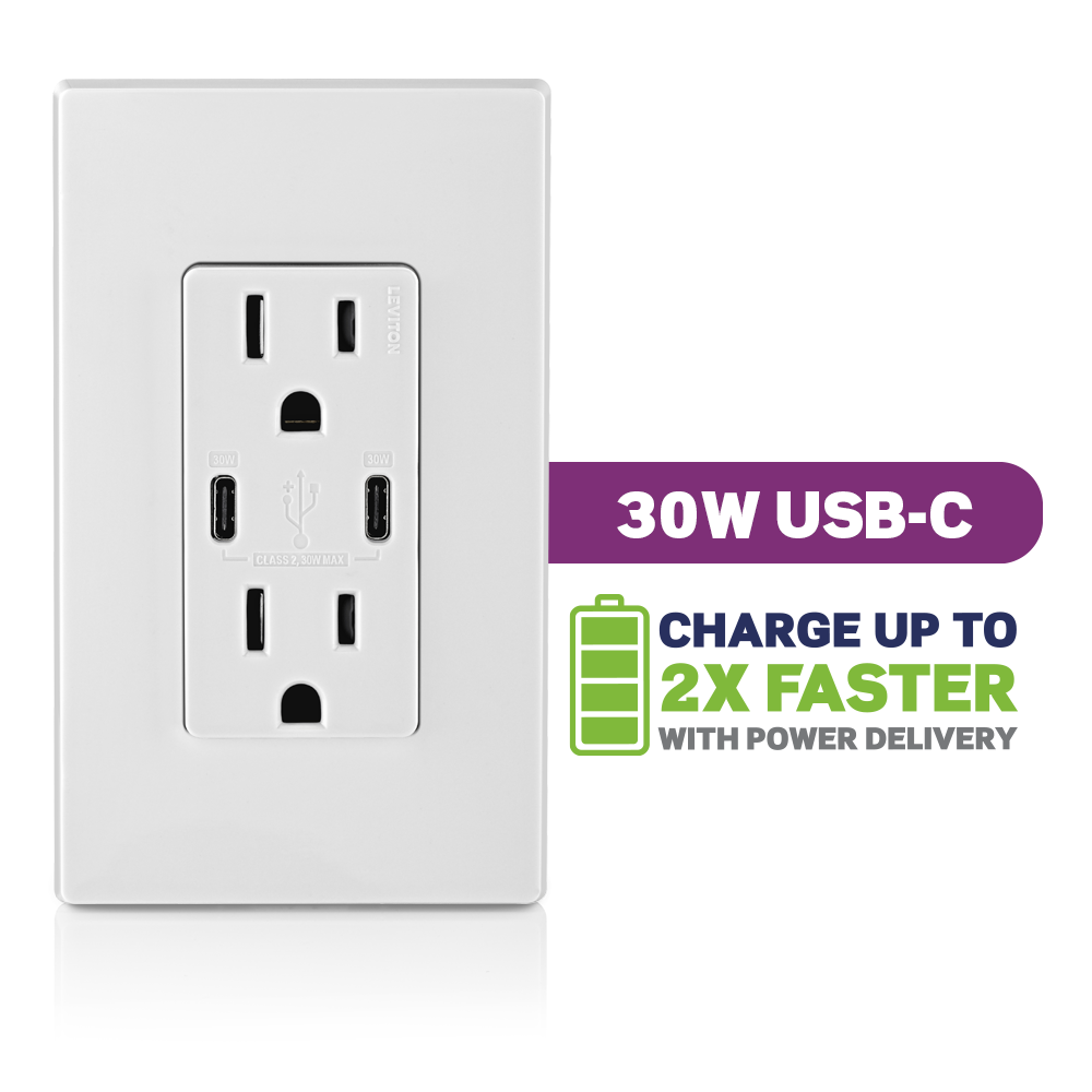 USB Wall Outlets | USB Charging Port | Leviton