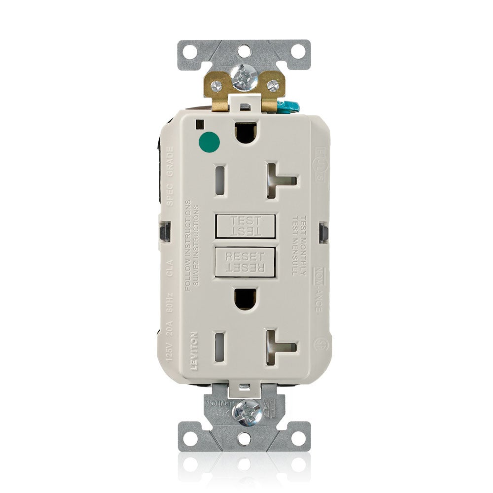 Lev-Lok Modular | Straight Blade Receptacles | Leviton