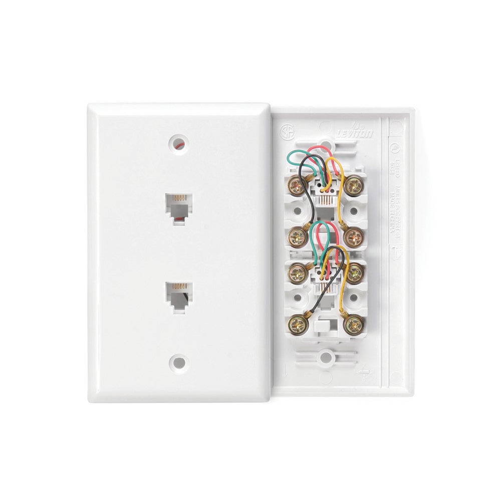 Phone and Video Wallplates | Leviton Network Solutions