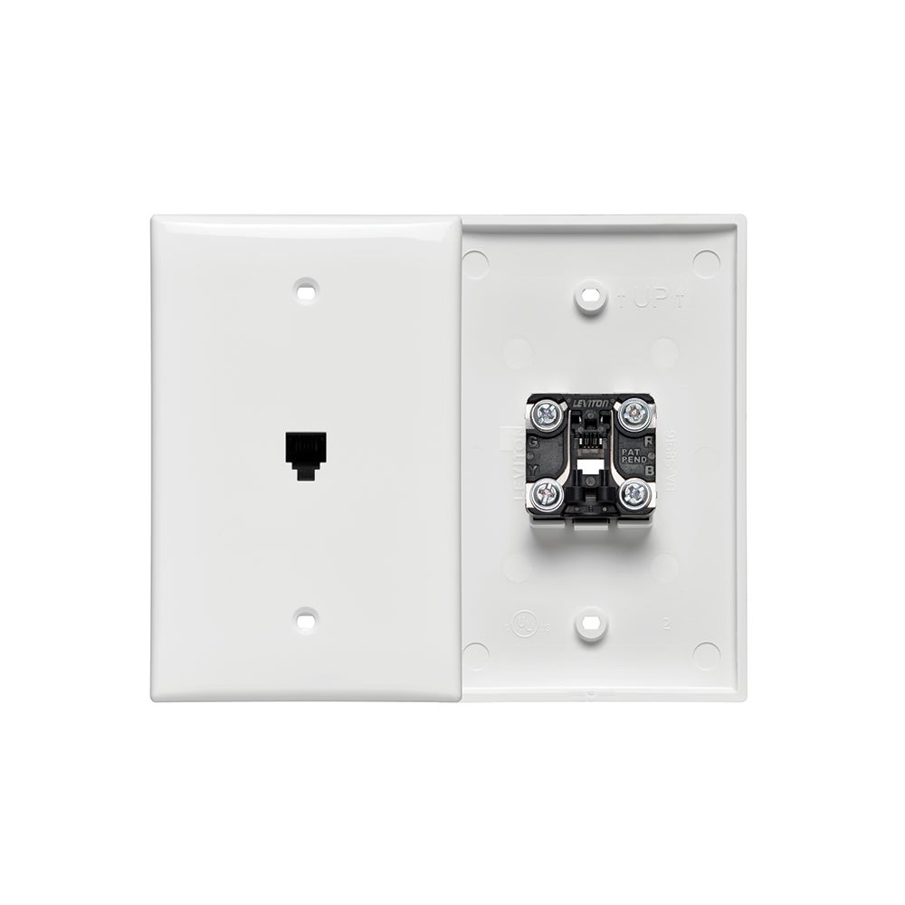 Phone and Video Wallplates | Leviton Network Solutions
