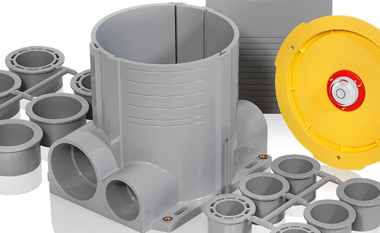 Concrete Floor Boxes | Commercial | Leviton