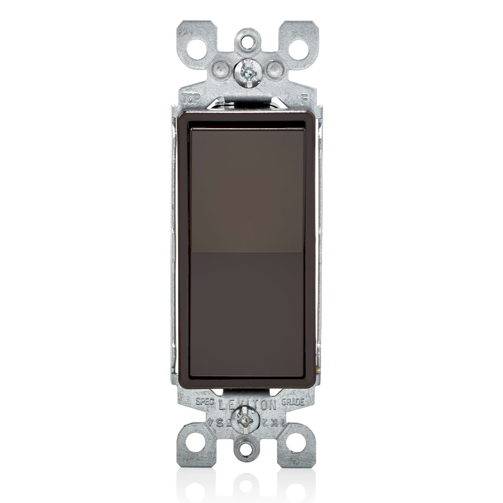 5603-2T - Decora Rocker 3-Way AC Quiet Switch in Light Almond - Leviton ...